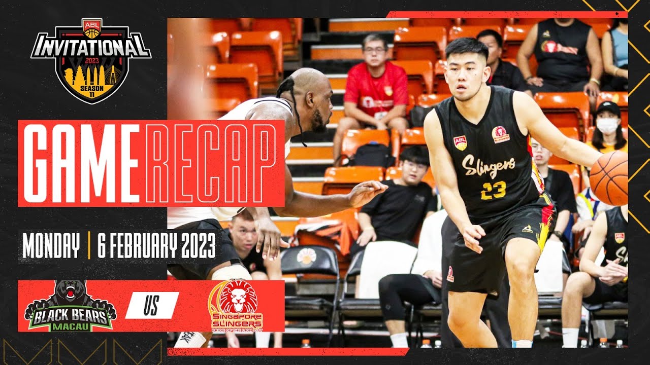 Highlights: Macau Black Bears vs Singapore Slingers - YouTube