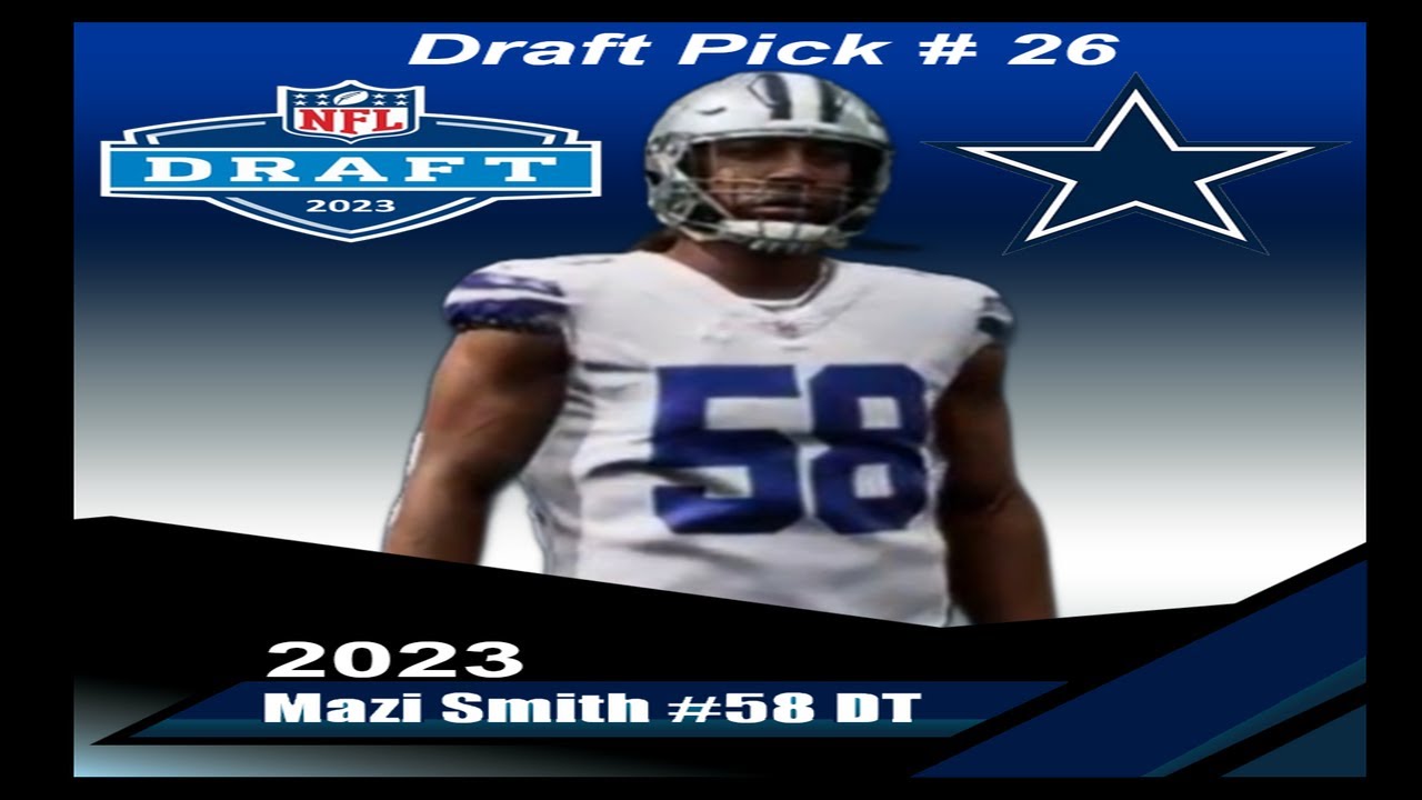 Madden 23 Mazi Smith NFL Draft 23 Creation - YouTube
