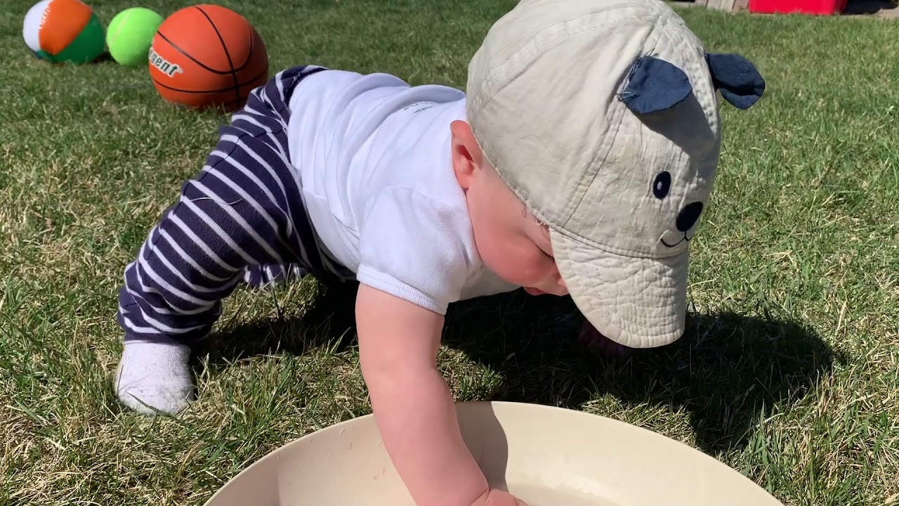 Obstacle Course | 9 Month Old Baby - YouTube