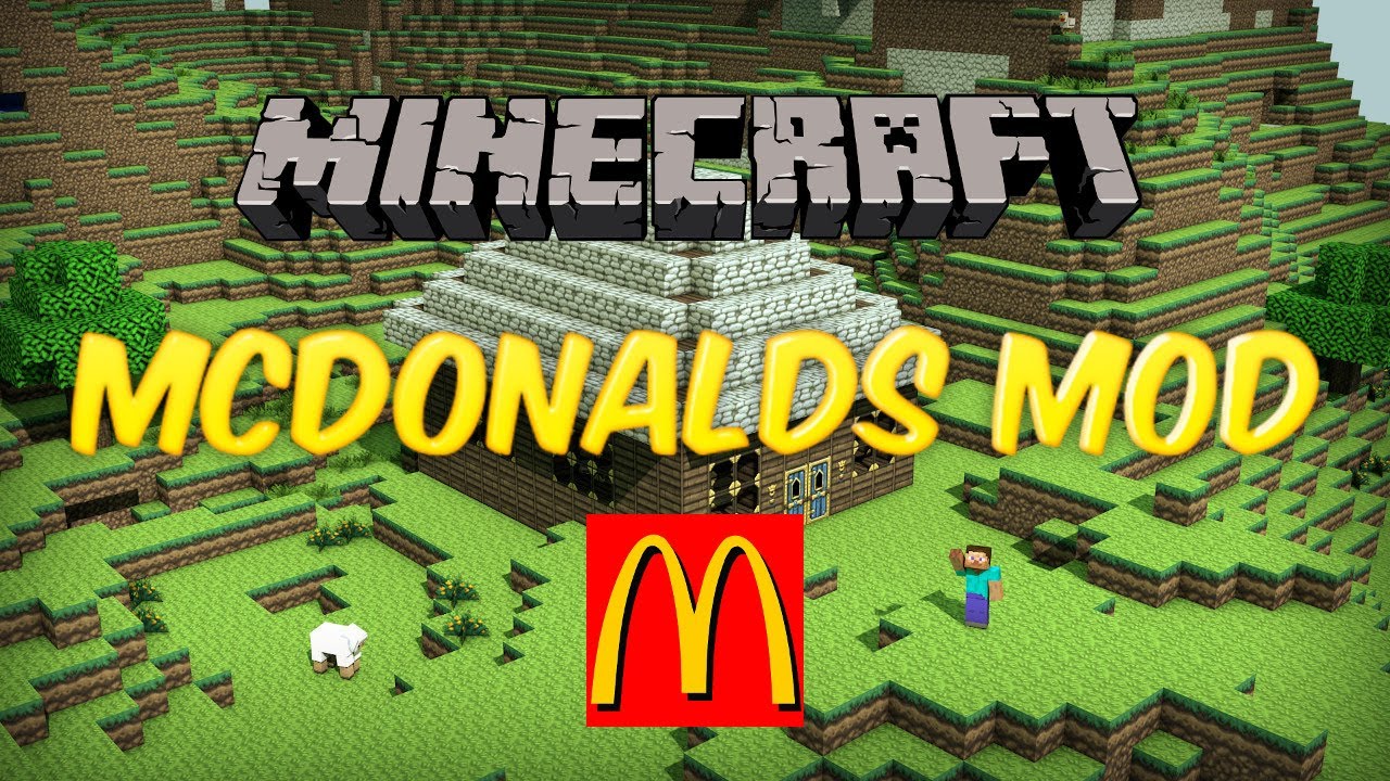 McDonalds in Minecraft - Mod Review - YouTube