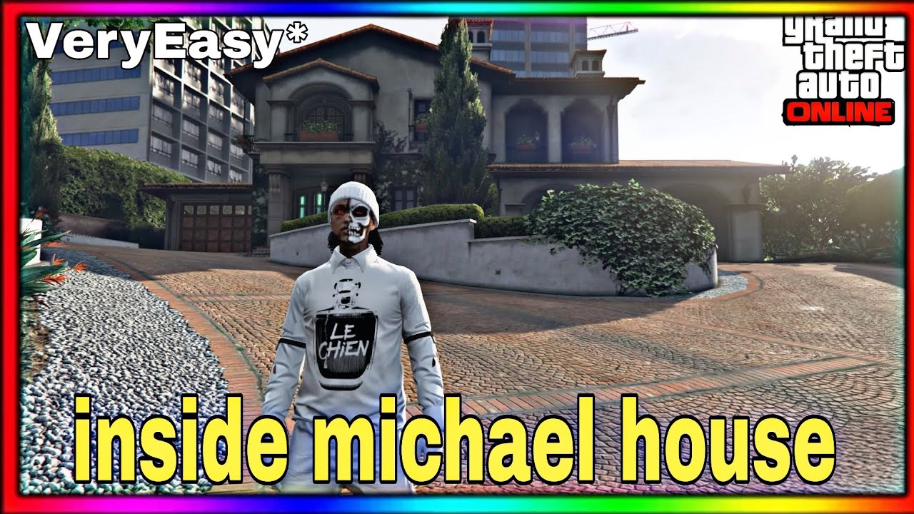 How to get Inside Michael House in GTA5 Online(Latest Glitch Update ...