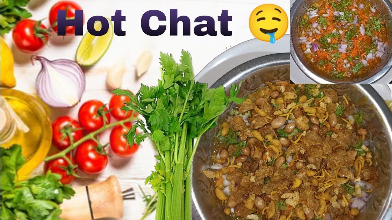 Street style Hot chat at Home |Tasty chat within 10 mins | Full process ...