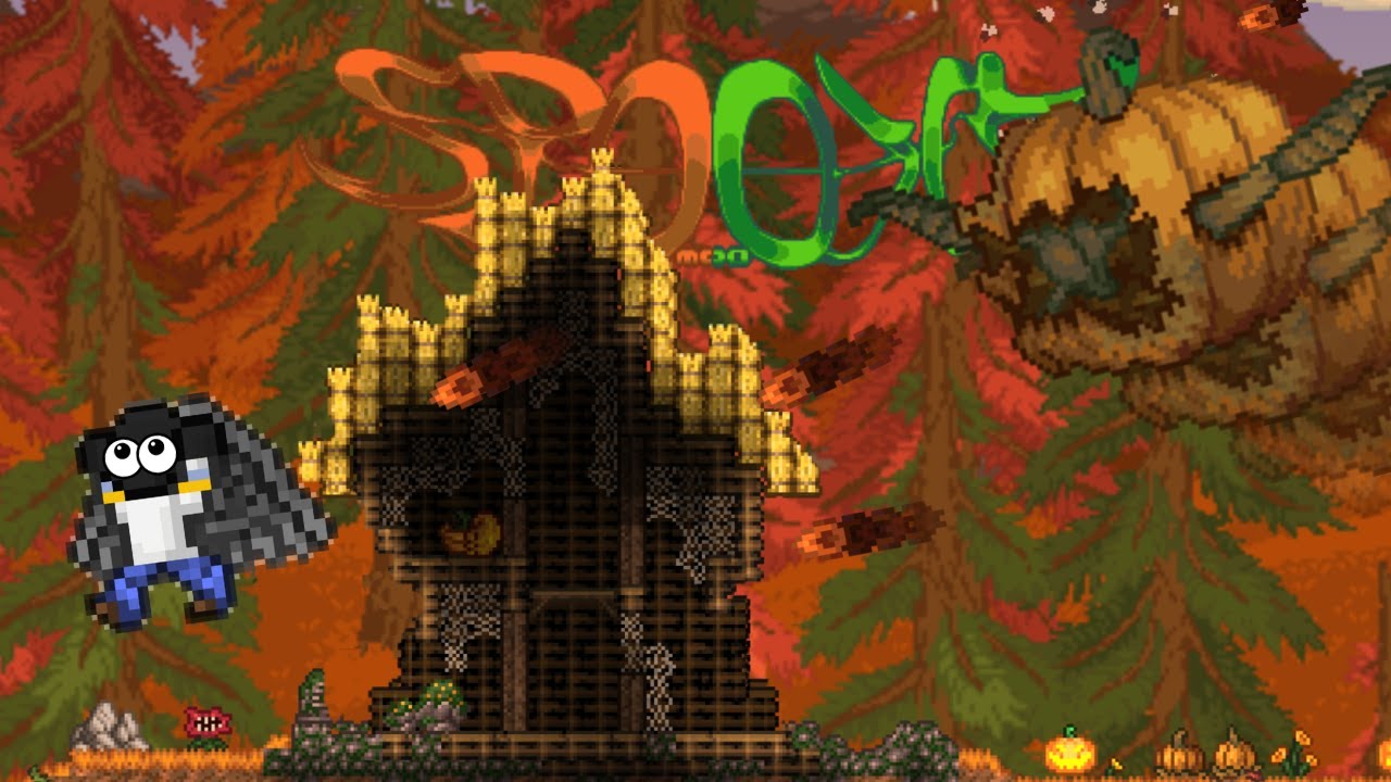 The BEST Halloween mod for Terraria - YouTube