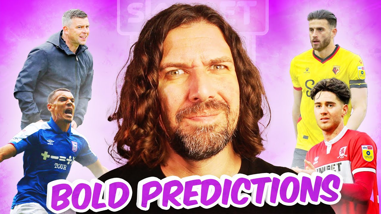 Championship Round 13 - BOLD PREDICTIONS - YouTube