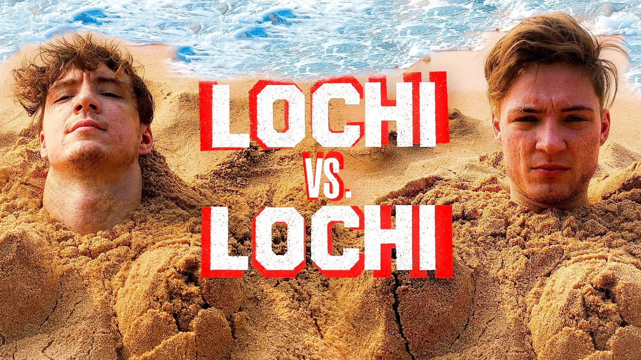 Aushalten: Im Sand eingegraben - Lochi vs Lochi - YouTube