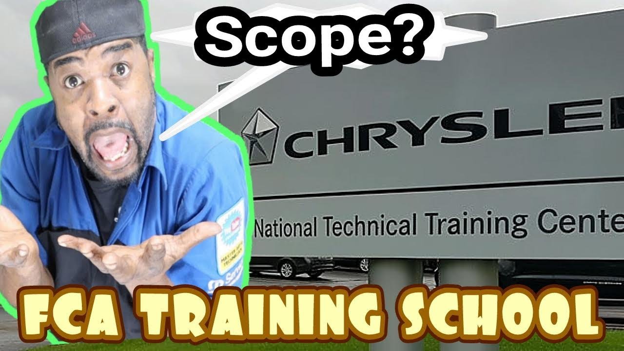 Mechanics still go to school. Mopar Scope setup and diagnostic training ...