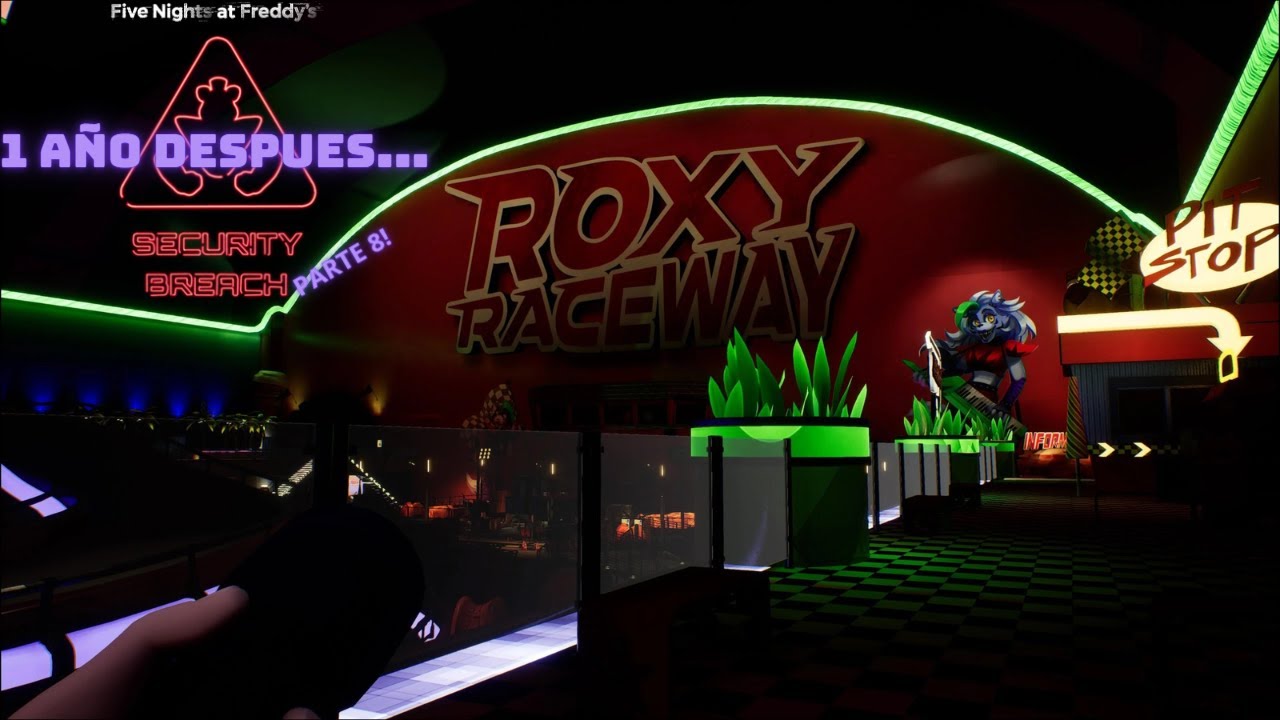 ENTRANDO A ROXY RACEWAY PARA ENCONTRAR LA DEBILIDAD DE ROXY! | FNAF ...