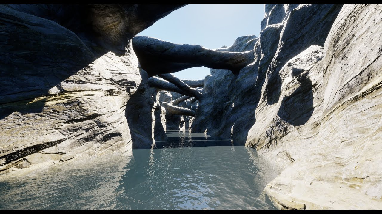 UE5.5.1 | Geometry Script | Testing procedural, random and df material ...