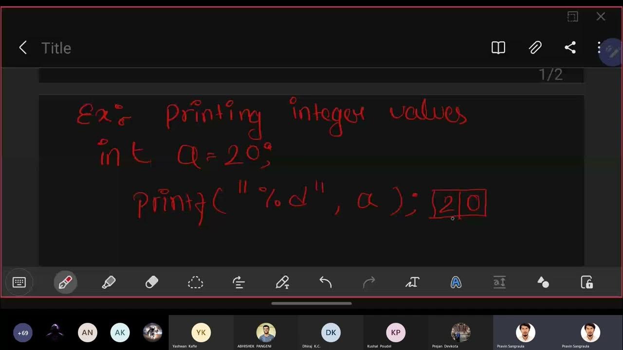 FORMATTED INPUT OUTPUT IN C PROGRAMMING - YouTube
