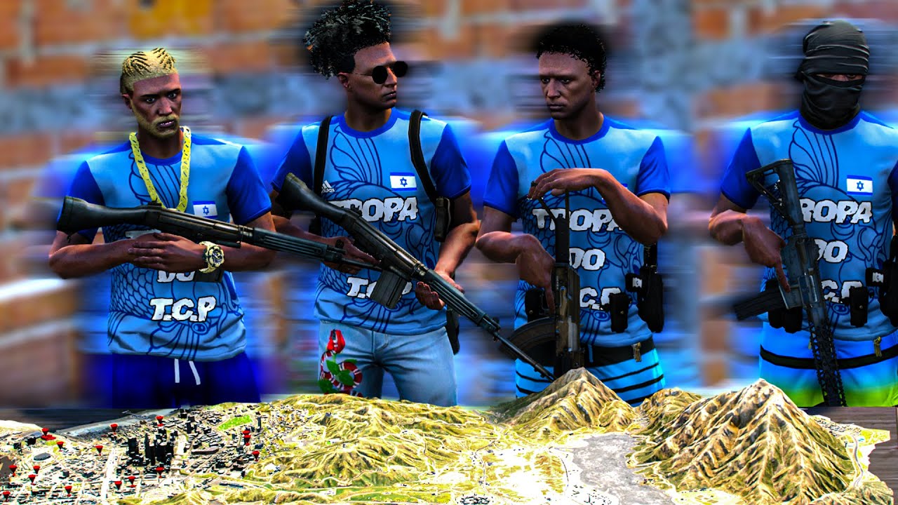 GTA V: VIDA DO CRIME | TCP TA SONHANDO COM A ROCINHA E VAI ACORDA SEM A ...