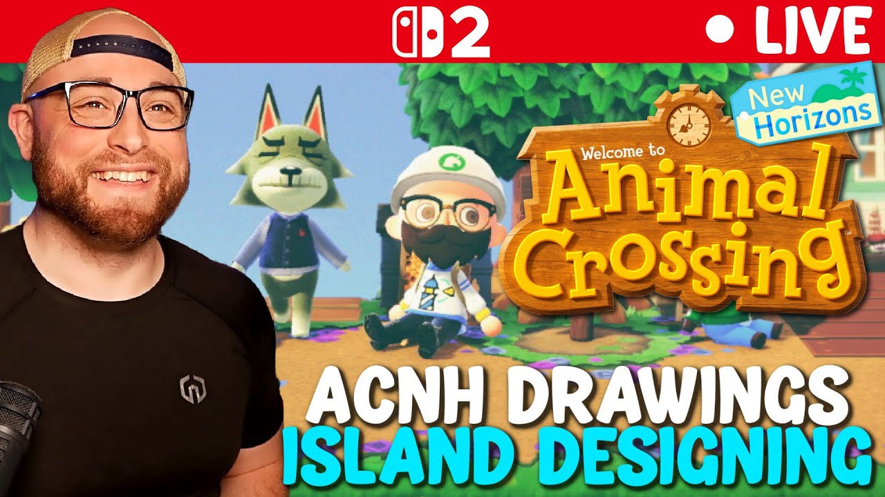 Night Drawing and Decorating Vibes in Animal Crossing New Horizons ...
