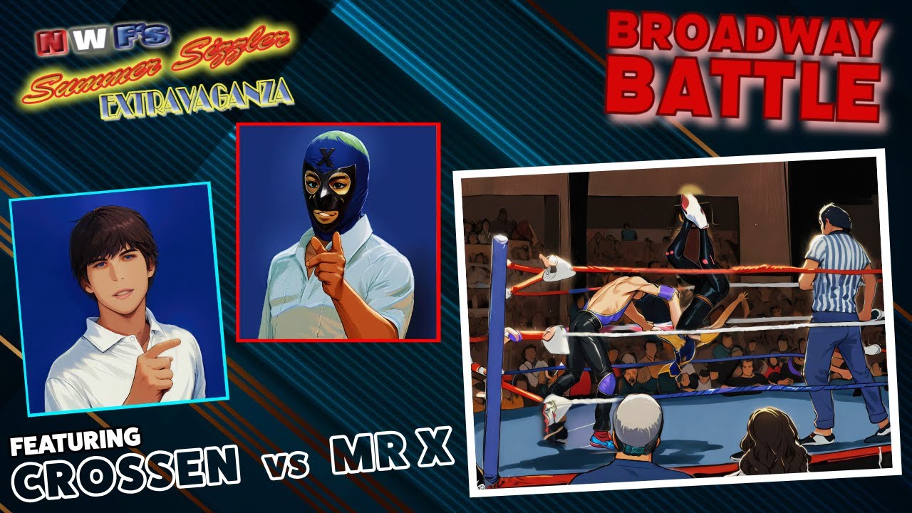 For the Love of Wrestling: True Passion Crossen vs Mr X Slow Motion ...