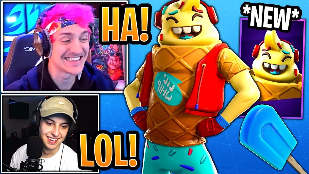 Streamers React to the *NEW* Lil Whip Skin & Ice Pop Pickaxe ...