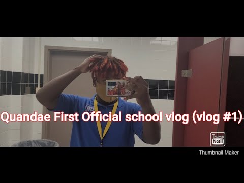 Quandae's First Official school vlog #techheads #pcti (vlog #1) - YouTube