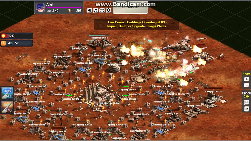 mars frontier last 11 start defense of chunk. - YouTube