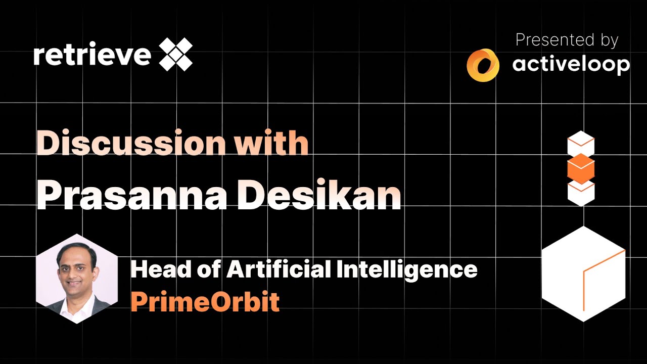 The Data Leaders Podcast at RetrieveX with Prasanna Desikan from PrimeOrbit - YouTube