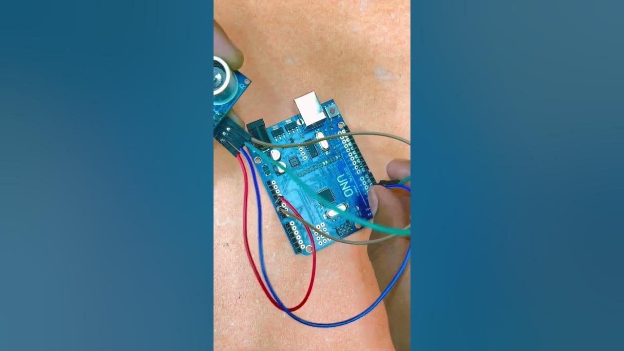 How To Connect Ultrasonic Sensor With Arduino Arduino Ultrasonicsensor Electronics Youtube 