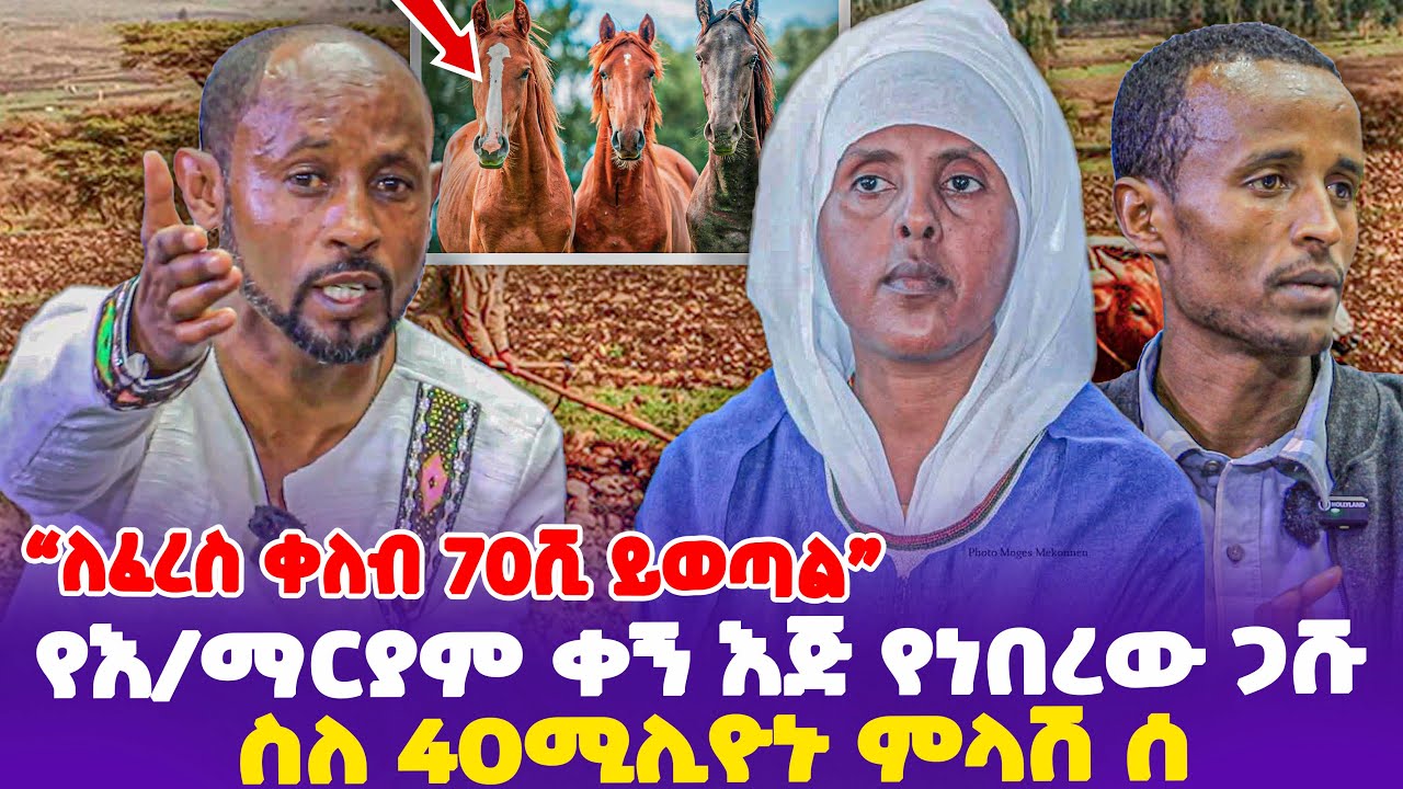 “ለፈረስ ቀለብ 70ሺ ይወጣል” የእህተ ማርያም ቀኝ እጅ የነበረው ጋሹ ስለ 40ሚሊዮኑ ምላሽ ሰጠ- Ethiopia, Ehete Mariam - YouTube