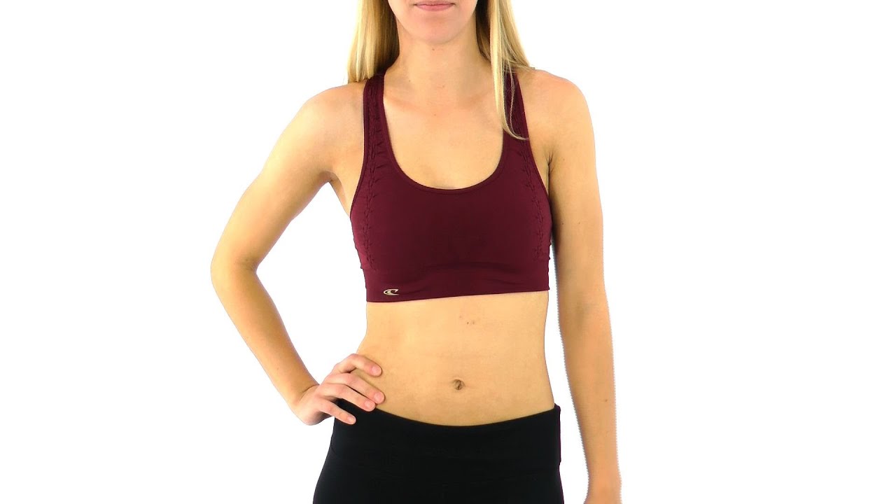 O'Neill 365 Women's Catch Seamless Bra | SwimOutlet.com - YouTube