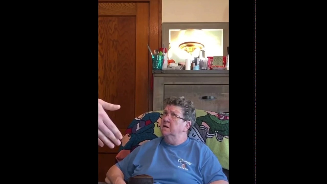 Angry Grandma loves chocolate cake 🎂 (must watch) - YouTube