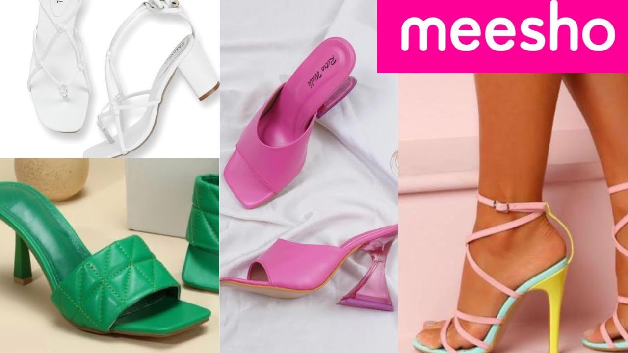 Huge MEESHO Footwear Haul Under 700 only | Meesho Heels | Lakshika ...