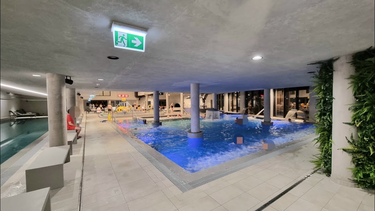 Aquapark - Lake Hill Mazury Resort & SPA - Ostróda Mazury - YouTube