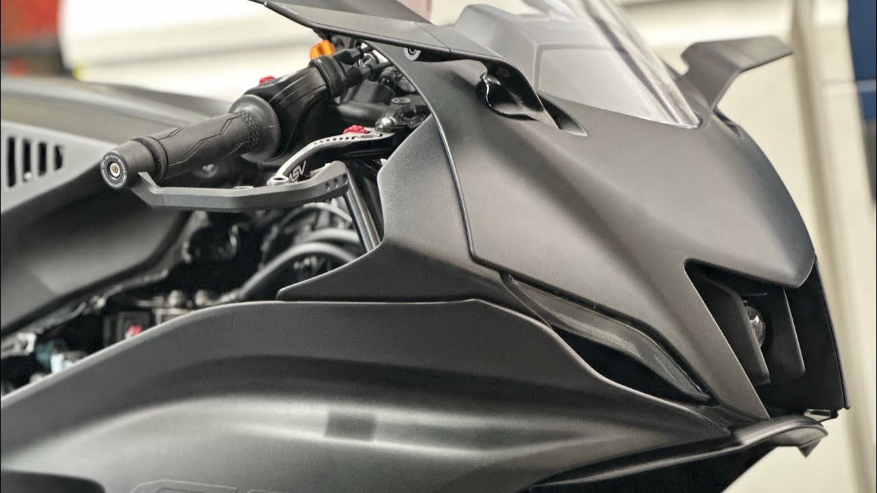 Project “Matt Out” Yamaha R7 gloss to Matt conversion - Part 1 - YouTube