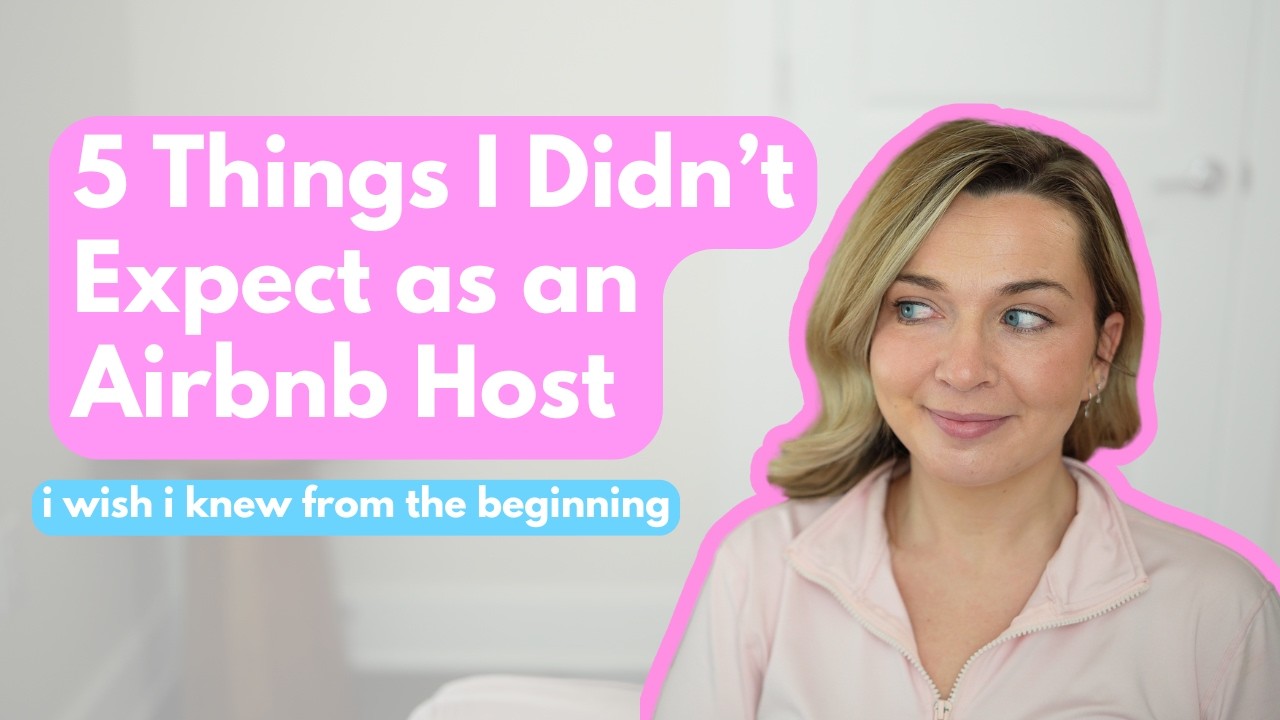 5 Unexpected Things I've Learned As An Airbnb Host - YouTube