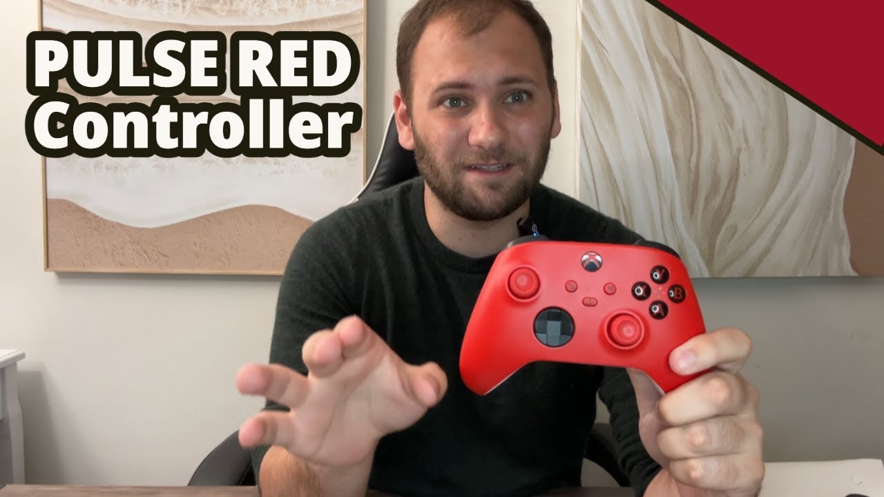 The Pulse Red Xbox Controller Quick Review! - YouTube