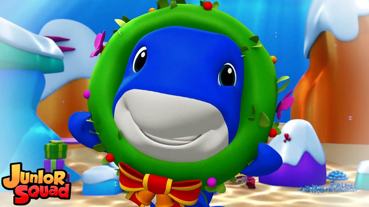 Детеныш акулы праздничная песня + Рождественские потешки для детей ...