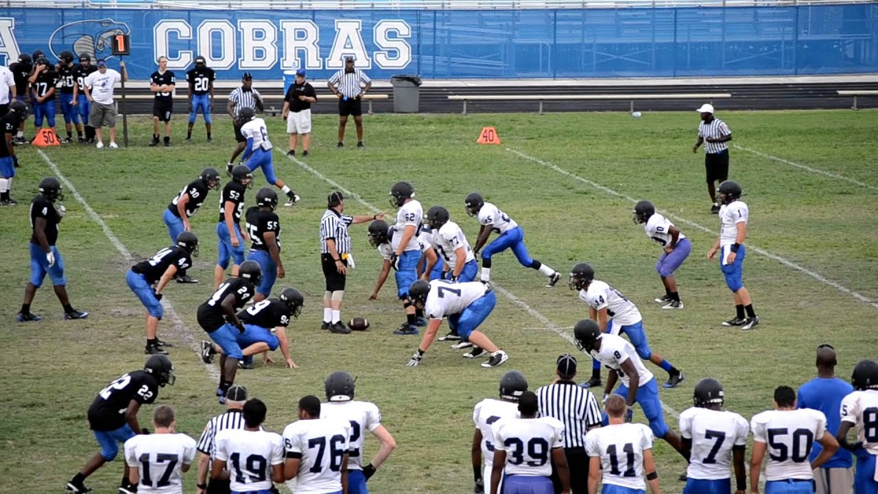 Michael Morakis #77 Park Vista Football B & B clip #3 - YouTube