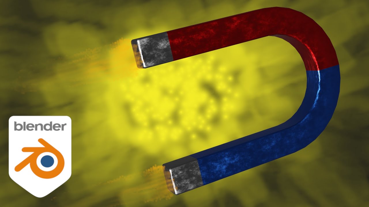 U MAGNET in Blender - How To Model - YouTube