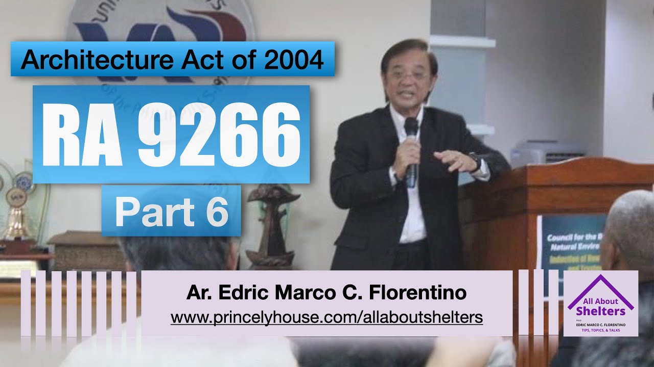 RA 9266 PART 6 - YouTube