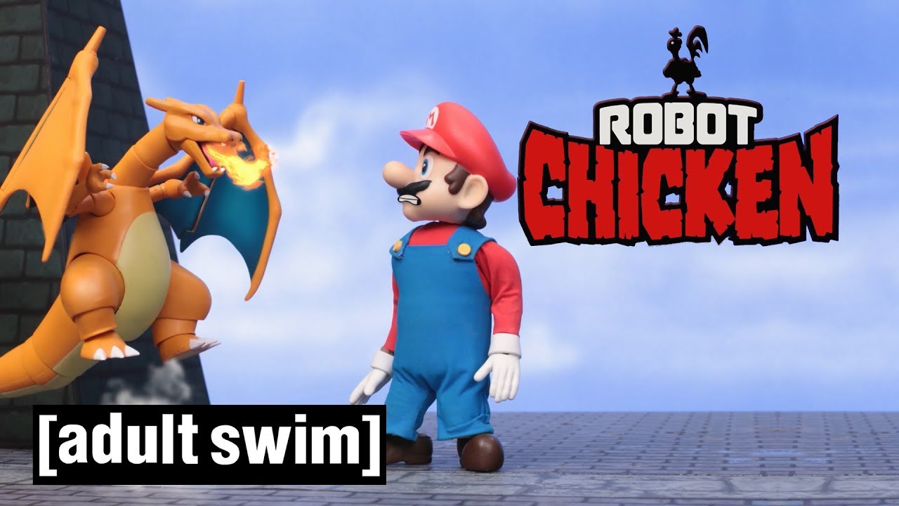 Robot Chicken | The Smashing Games | Adult Swim UK 🇬🇧 - YouTube