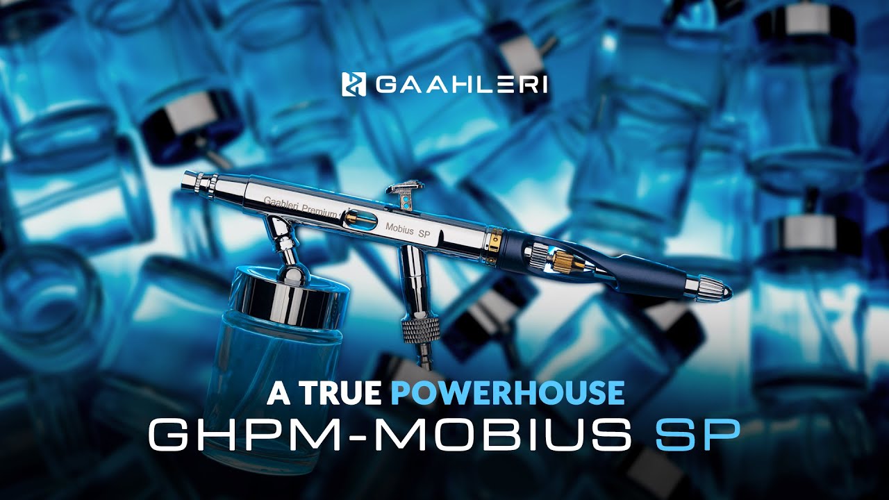 Gaahleri Mobius SP – Redefining Siphon Feed Airbrushes - YouTube