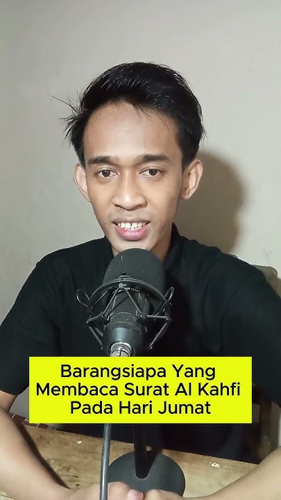 Keutamaan Membaca Surat Al Kahf Youtube