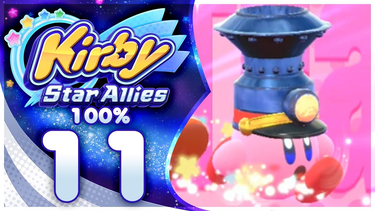 FRIEND TRAIN! Kirby Star Allies - 100% Walkthrough: Jambastion | Part ...