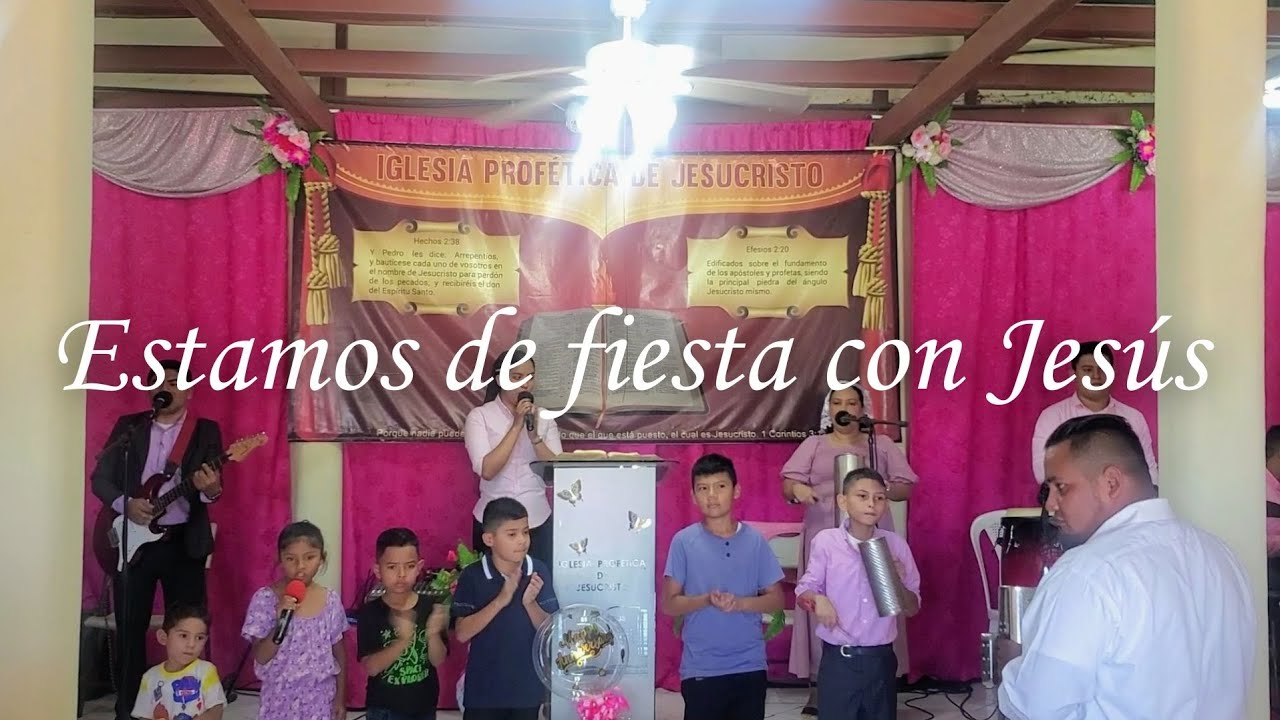 Estamos de fiesta con Jesús - YouTube