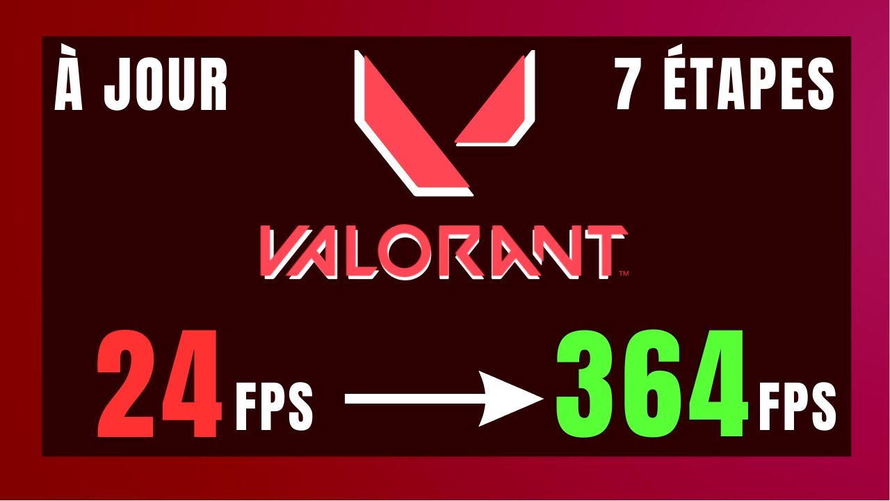 Comment OPTIMISER et BOOSTER ses FPS sur VALORANT en 2024 ! (AVOIR PLUS ...