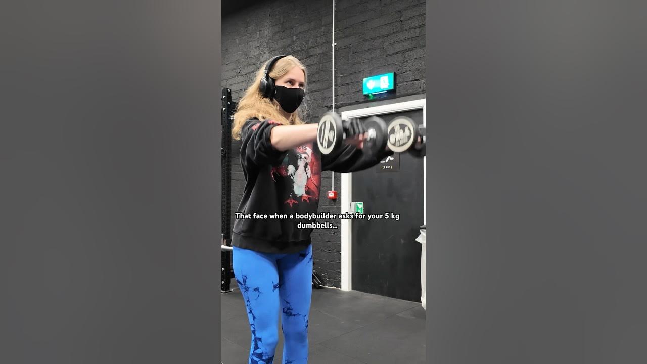 Gym humor | dumbbells | Funny video | delts - YouTube