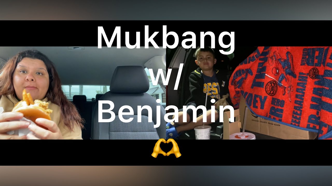 Mukbang w/benj - YouTube