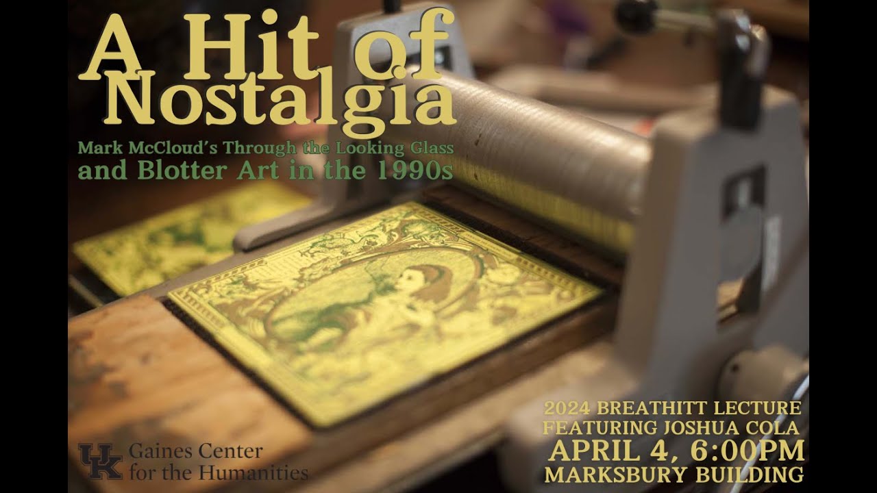 2024 Breathitt Lecture Featuring Josh Cola - YouTube