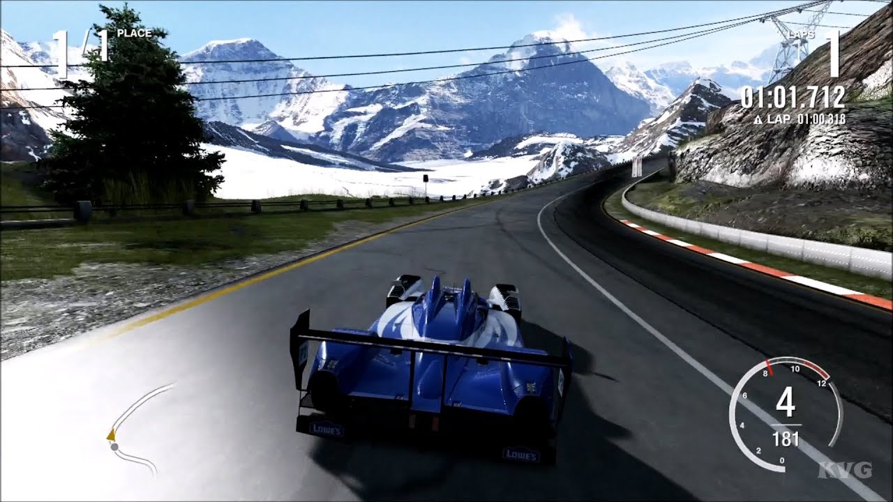 Forza Motorsport 4 - Bernese Alps Festival Circuit Reverse - Gameplay ...