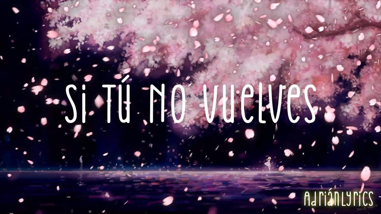 Miguel Bose - Si Tú No Vuelves (Letra) - YouTube