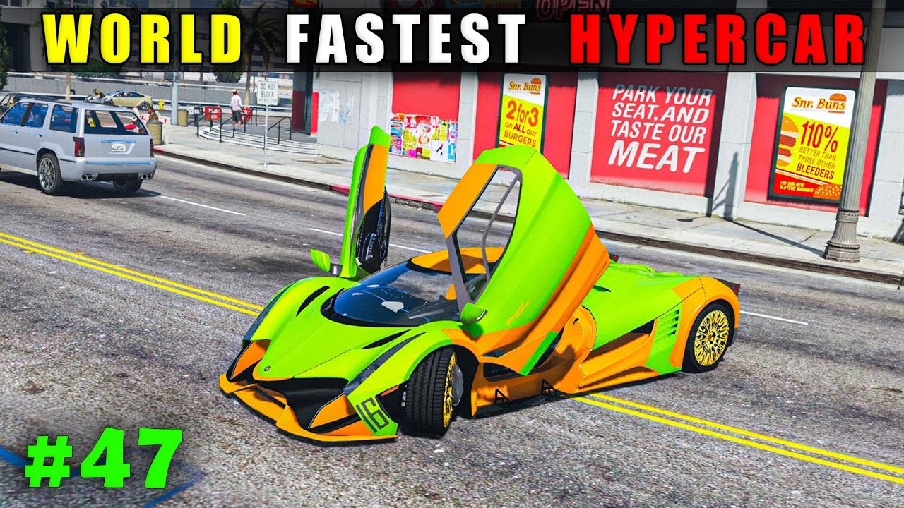 I Stole the World's Fastest Hypercar - In GTA V! - YouTube