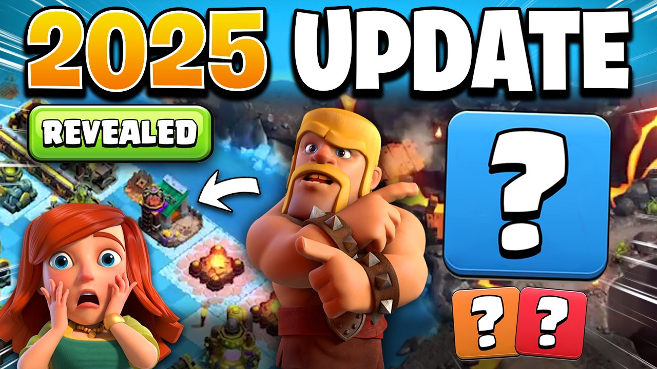 Clash of Clans Revealed 2025 NEW Update - New Mysterious Character? New ...