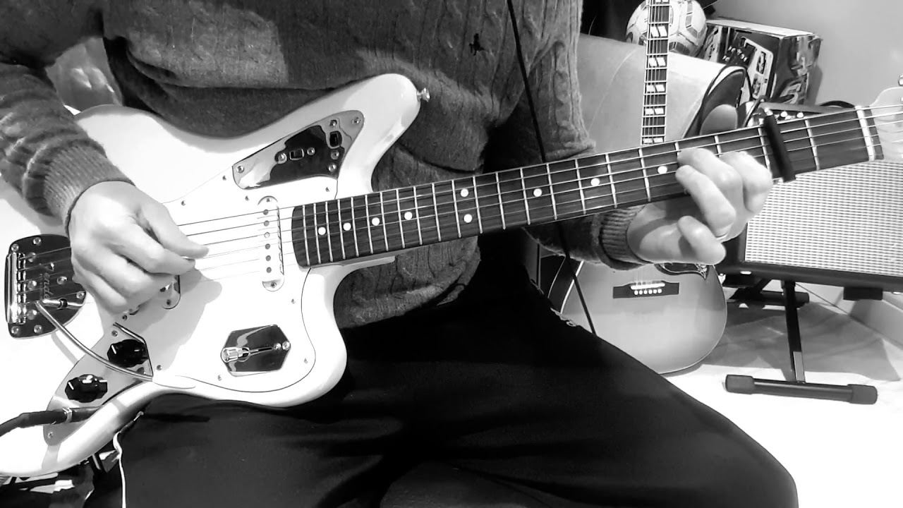 Getting Away With It by Johnny Marr guitar cover - YouTube