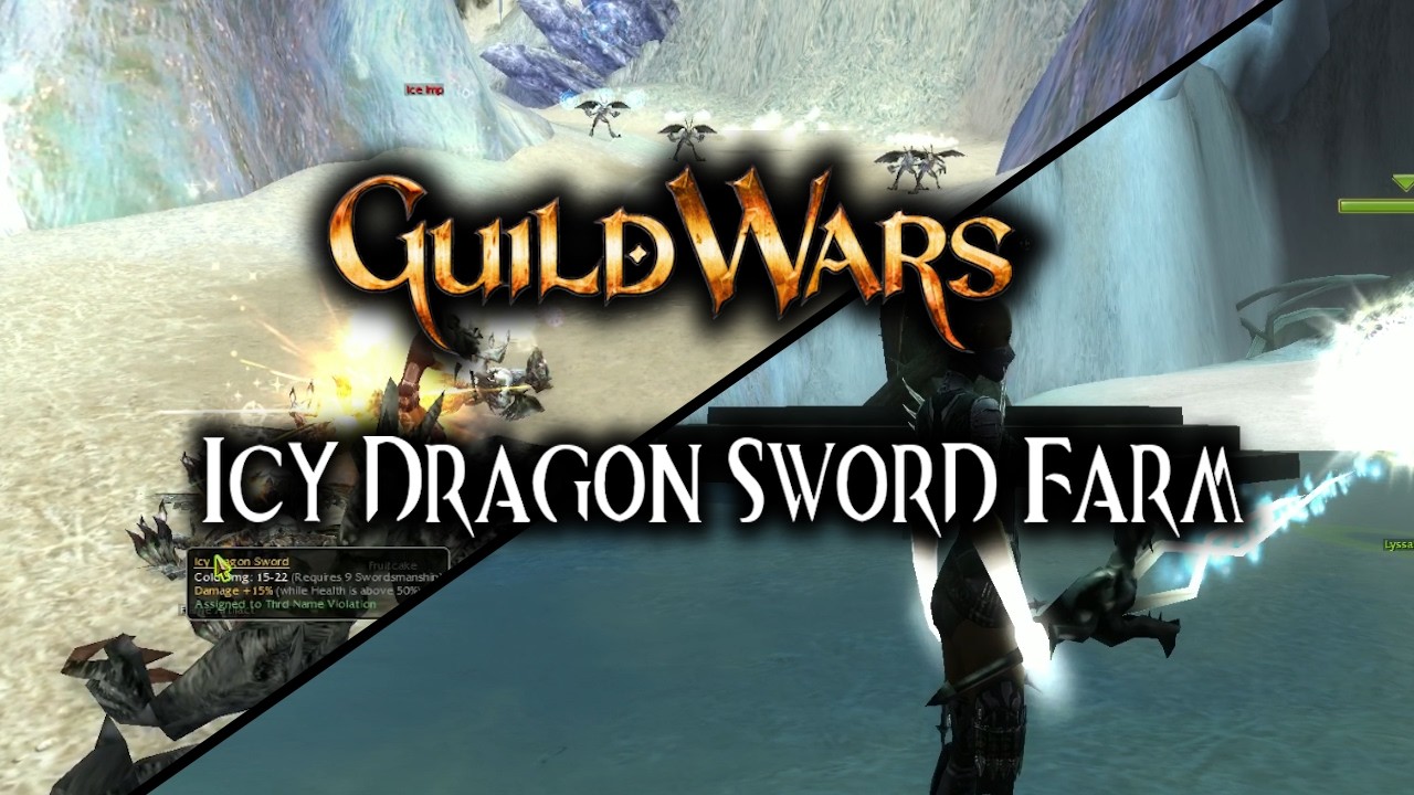 A/Me Icy Dragon Sword Farm (2025) | Mineral Springs | Guild Wars - YouTube