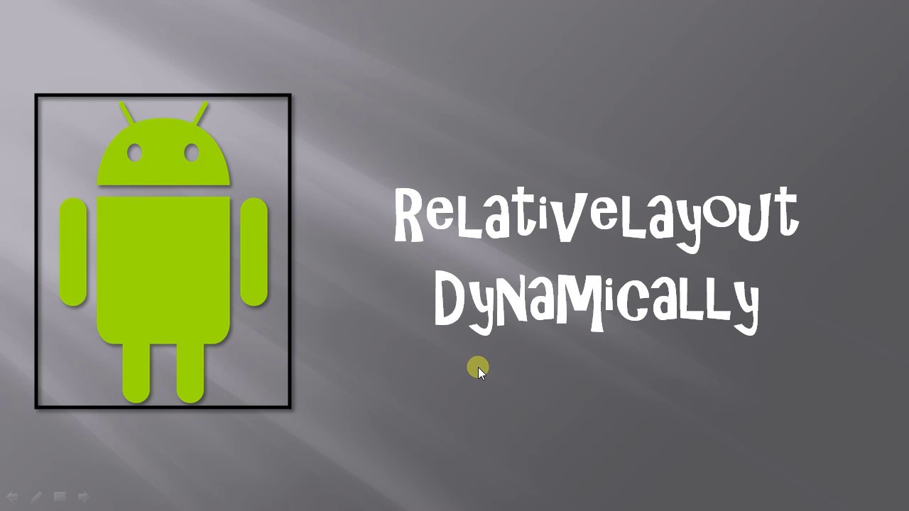 Android Relative Layout Dynamically Part 1 Youtube 3932