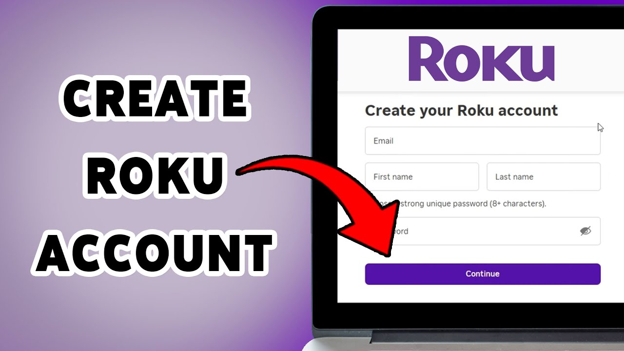How To Create Roku Account | Sign Up For Roku 2025 - YouTube
